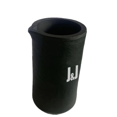 China Black Graphite Melting Crucible - 150kg Capacity for Gold & Precious Metals - High Heat Resistance for sale