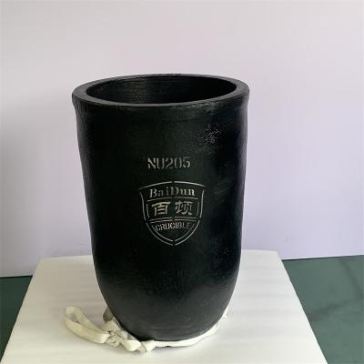 China SiC-C Gold Melting Crucible 1600°C Thermal Shock Resistant for Precious Metal Refining for sale