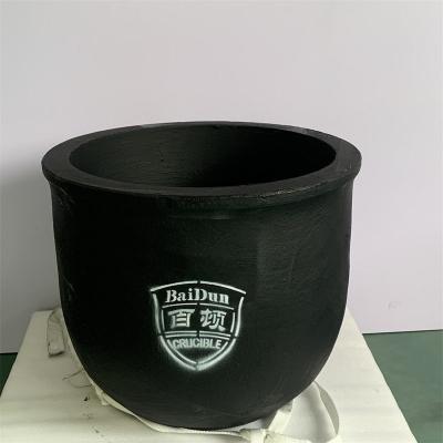 China J&J 1000# Graphite Silver Melting Crucible - 1600°C Temperature, 500g Capacity for Butane/Propane for sale