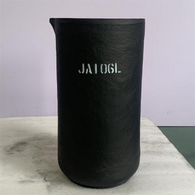 China Graphite Silicon Carbide Crucible for Silver Casting - 20% Energy Reduction, Smooth Black Surface for Propane/Butane Furnaces for sale