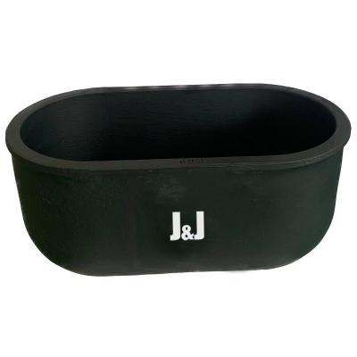 China J&J 1000# Graphite Crucible Accessories Set - Stainless Steel Tongs, Stir Rod & Ingot Mold - One Size Universal Fit for sale