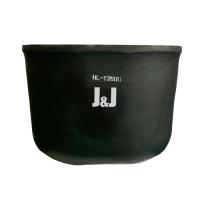 China Silicon Carbide Graphite Oval Crucible for Metal Melting - 1600°C Temperature Resistance, 2.21-2.25 g/cm³ Density for sale