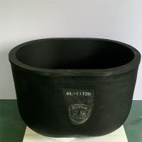 China Silicon Carbide Graphite Crucible for Melting Silver Aluminum 10kg Capacity for sale