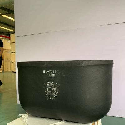 China Chemical Resistant SiC Graphite Crucible Melting For Copper Bottom Diameter Customized for sale