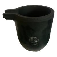 China Industrial Copper Melting Crucible 150Kg Capacity with 1650°C Temperature Resistance for Foundry Use for sale