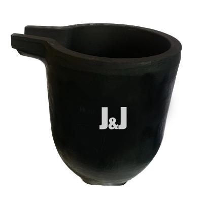 China Heat Conductivity Graphite Crucible Pot - 150 kg Capacity, 1650°C Temperature Rating for Copper Melting for sale