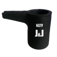 China Heat Resistant SiC Graphite Crucible with Pouring Nozzle - 1600°C Temperature Resistance, 2.21-2.25 g/cm³ Density for sale