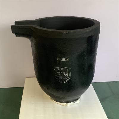 China Silicon Carbide Graphite Pouring Nozzle Crucible for Metal Melting - 1600°C Temperature Resistance, 40-50 W/mK Thermal Conductivity for sale