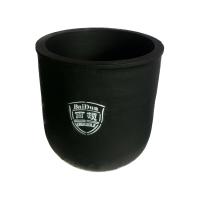 China Silicon Carbide Crucible 150kg Capacity with 1650°C Max Temperature for Metal Melting for sale