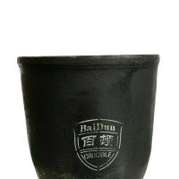 China Cylindrical Graphite Carbon Crucible 3000°C Maximum Temperature with Excellent Corrosion Resistance for Metal Melting for sale