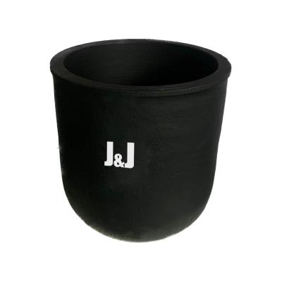 China Clay Graphite Crucible 1.7-1.85 g/cm³ Density 100g to 10kg Capacity for Casting Molds for sale