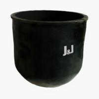 China Silicon Carbide Graphite Crucible High Abrasion Resistance 1600C for Non-Ferrous Metal Melting for sale