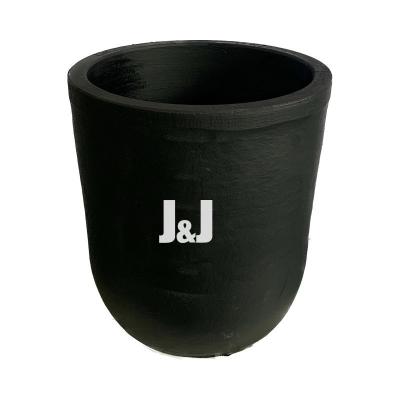 China High Pure SiC Graphite Crucible 1-100kg Capacity 1600°C Temperature Resistance for sale