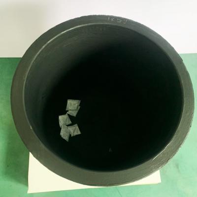 China Clay Graphite Crucible Density 1.7-1.85 Gcm3 Capacity 100g to 10kg for Metal Melting for sale