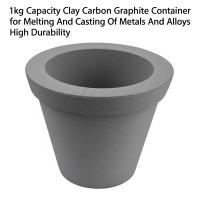China 1kg Clay Graphite Crucible for Melting and Casting Metals Alloys High Durability for sale
