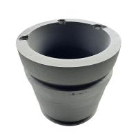 China 1kg Capacity Customizable Fired Carbon Crucible for Temperature Industrial Applications for sale