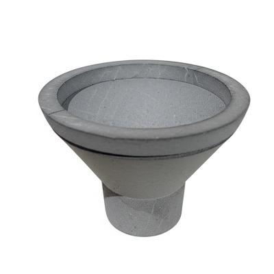 China 1kg Clay Graphite Crucible for Melting and Casting Metals and Alloys Customizable Size for sale