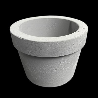China 1kg Clay Graphite Crucible for Melting Metals and Alloys High Thermal Shock Resistance for sale