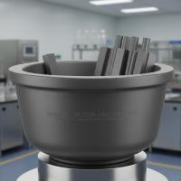 China High Purity Silicon Carbide Graphite Crucible 2000ml for Casting Molds and Electrodes for sale