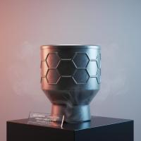 China Silicon Carbide Graphite Crucible High Thermal Conductivity Low Porosity 4kg for sale