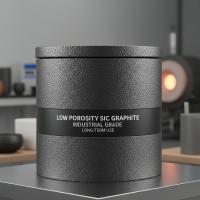 China Low Porosity SiC Graphite Container Featuring Silicon Carbide and Graphite Materials Designed for Long Term Industrial for sale