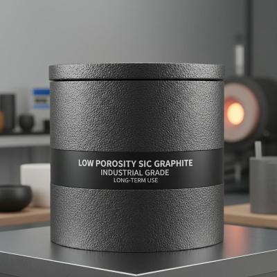 China Low Porosity SiC Graphite Container Featuring Silicon Carbide and Graphite Materials Designed for Long Term Industrial for sale