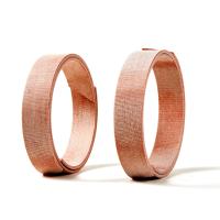 China 110x104x26mm Silicone Rubber O Rings Abrasion Fabric Resin Piston Guide for sale