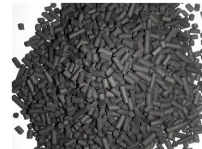 China Industrial Wood Derived Activated Carbon 4mm Granular for Water Treatment and Air Purification for sale