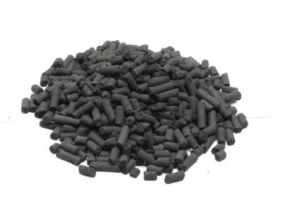 China Industrial Grade Activated Carbon Pellets for Hazardous Waste Gas Treatment 4mm for sale