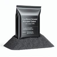 China Coal Based Activated Carbon 1.5mm Granular 95% Strength 900mg/g Adsorption for sale
