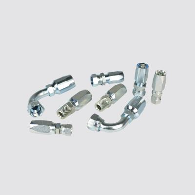China Carbon Steel Hot Forged CNC Machine Reusable Hose Fittings for sale