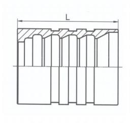 China 00402 - 06 carbon steel EN 856-4SP hydraulic hose ferrule for sale
