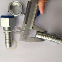 China Carbon Steel 20411T-26-10 Metric Barbed Hose Fittings for sale