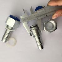 China Carbon Steel 20411T-26-10 Metric Barbed Hose Fittings for sale