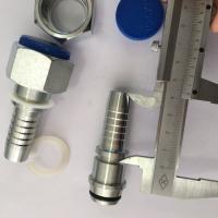 China Carbon Steel 20411T-26-10 Metric Barbed Hose Fittings for sale