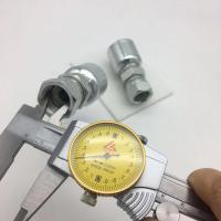 China Chromed 26711D - 08 - 08PK Hydraulic Pipe Fittings for sale