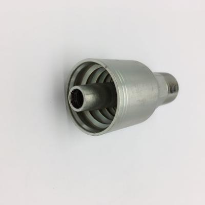 China Jic Npt Male 15611 - 08 - 08PK Hydraulic Crimp Fittings for sale