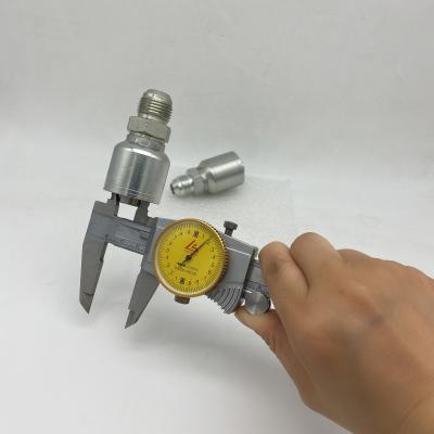 China Carbon Steel 16711 - 08 - 08PK Hydraulic Hose Fitting for sale