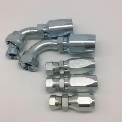 China 22618 - 12 - 12 Steel Material Reusable Hydraulic Hose Ferrule Fittings for sale