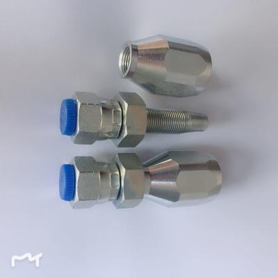 China 22618 - 08 - 08 Hexagon Head Code And Equal Shape Air Hose Swivel Fittings for sale