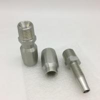 China 15618 - 24 - 24 Steel Hydraulic Male JIC And BSP Swivel Reusable Hose Fittings for sale