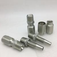China 15618 - 24 - 24 Steel Hydraulic Male JIC And BSP Swivel Reusable Hose Fittings for sale