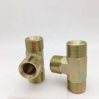 China Faucet To Garden Tee 60 Degree Seat Male Female Hose Connector for sale
