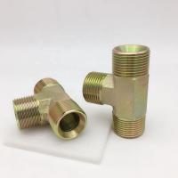 China Faucet To Garden Tee 60 Degree Seat Male Female Hose Connector for sale