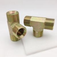 China Faucet To Garden Tee 60 Degree Seat Male Female Hose Connector for sale