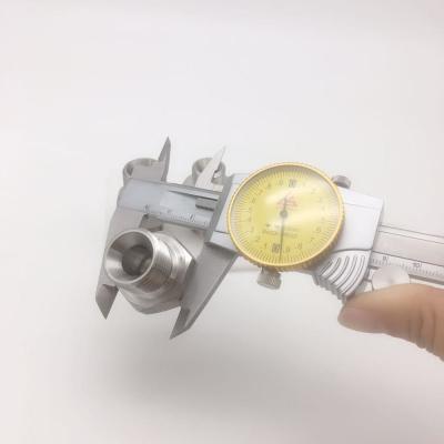China Stainless Steel 1B-06-08 1/8 Inch Hydraulic Hose Adapter for sale