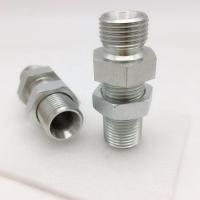 China Bulkhead 60 Degree Seat  Straight Pipe Thread Fittings for sale