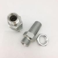 China Bulkhead 60 Degree Seat  Straight Pipe Thread Fittings for sale