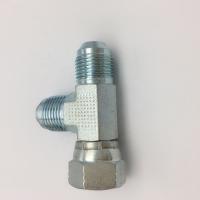 China JIC Female 74 Degree Cone  Tee Hydraulic Adapter for sale