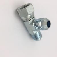 China JIC Female 74 Degree Cone  Tee Hydraulic Adapter for sale